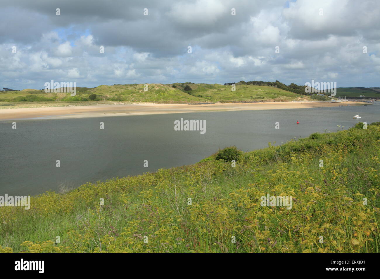 Camel estuary, Padstow, North Cornwall, England, UK Stock Photo - Alamy