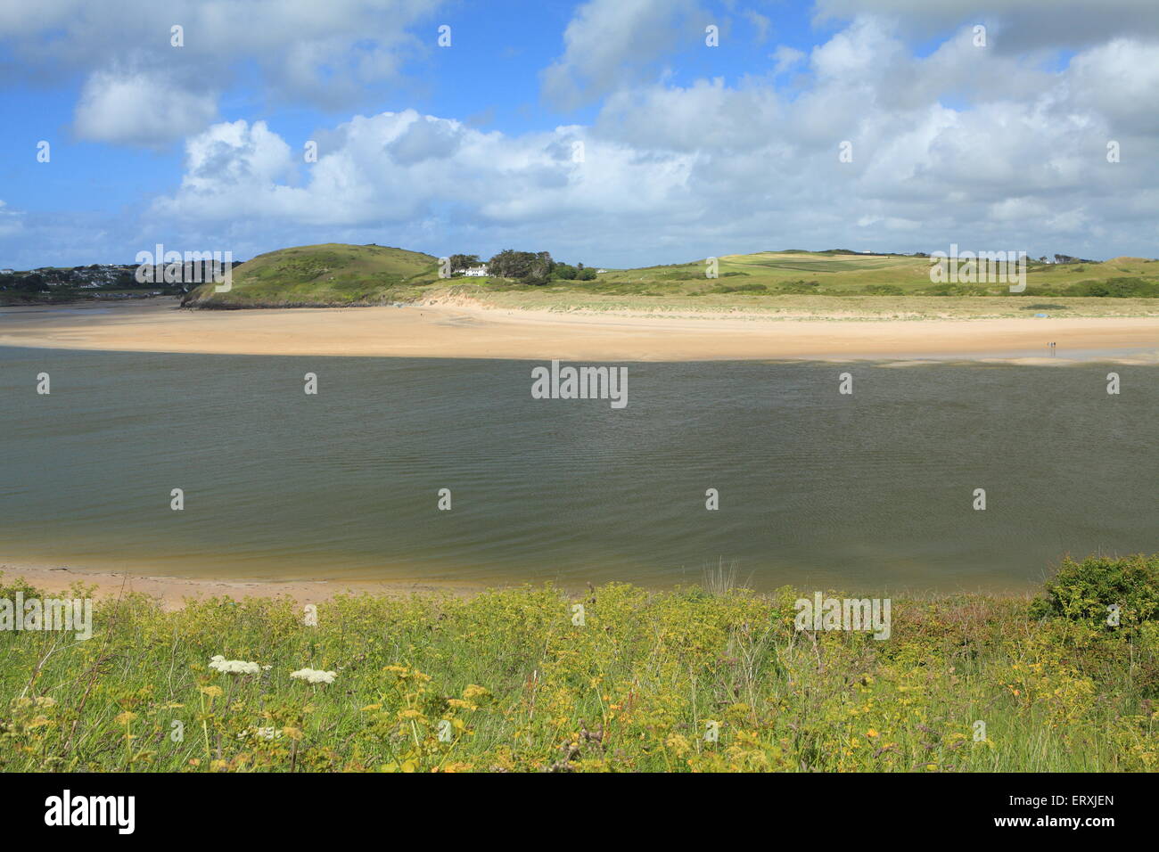 Camel estuary, Padstow, North Cornwall, England, UK Stock Photo - Alamy