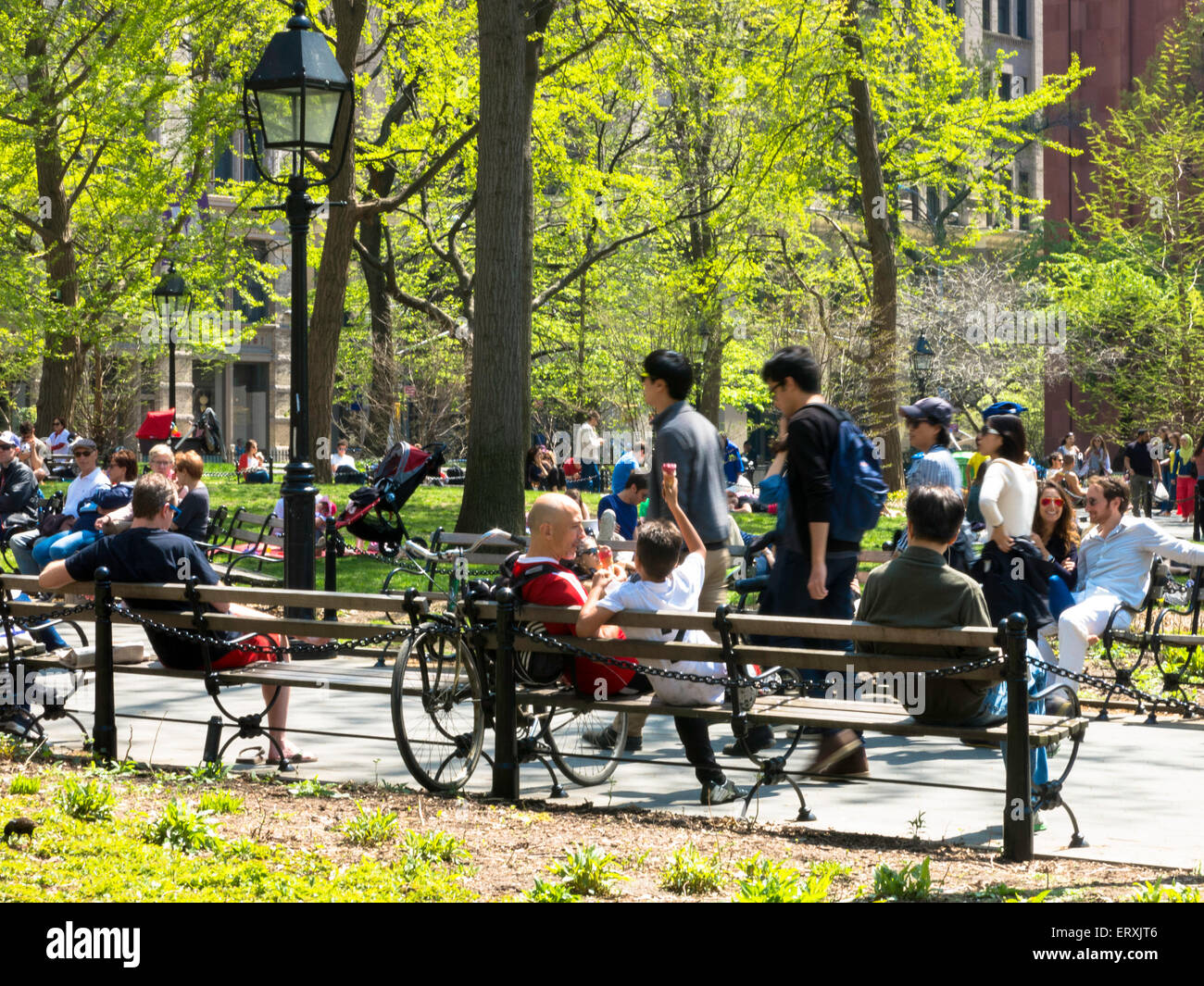 Washington Square Park, NYC Stock Photo - Alamy