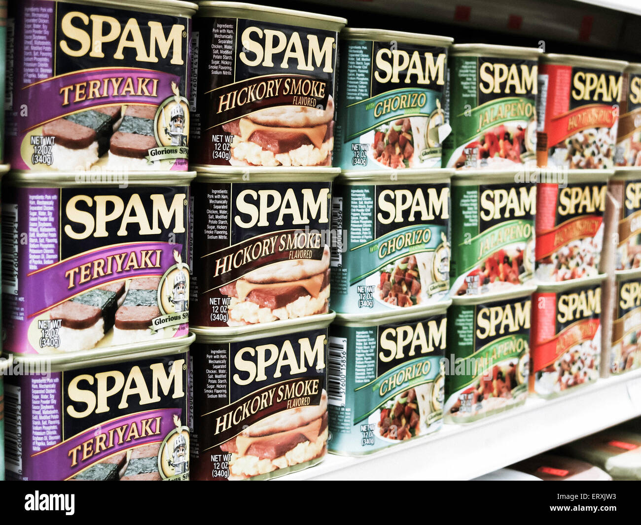 Spam cans hi-res stock photography and images - Alamy