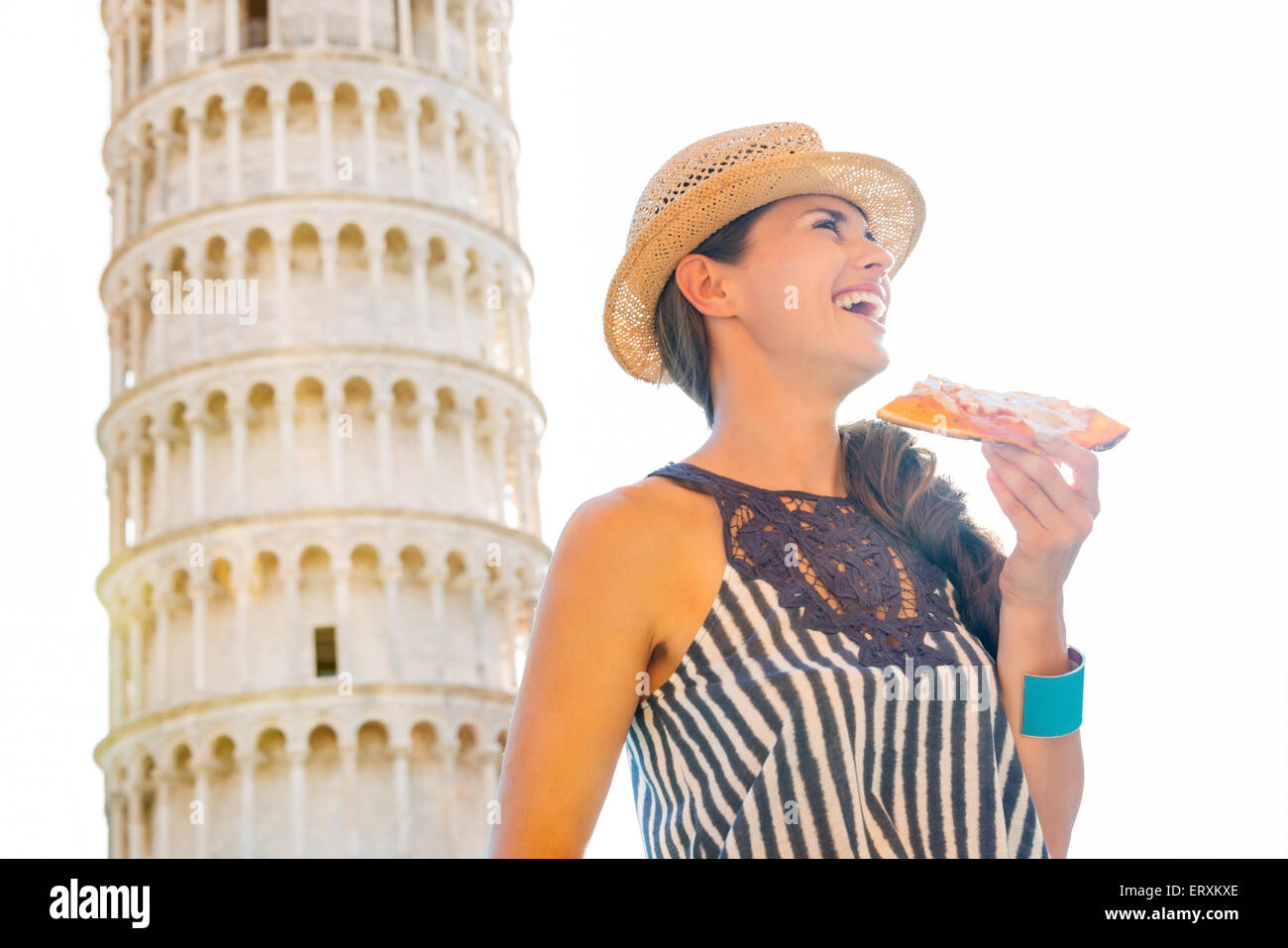 Tower of pizza italian hi-res stock photography and images - Alamy