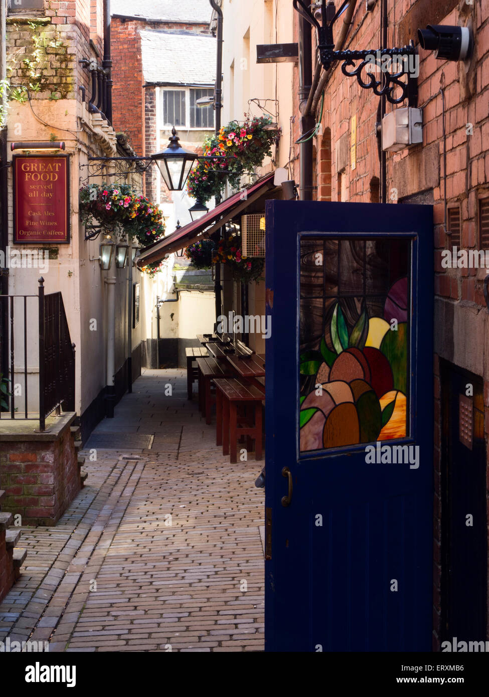 The Ship Inn in an Alleyway off Briggate in Leeds West Yorkshire ...