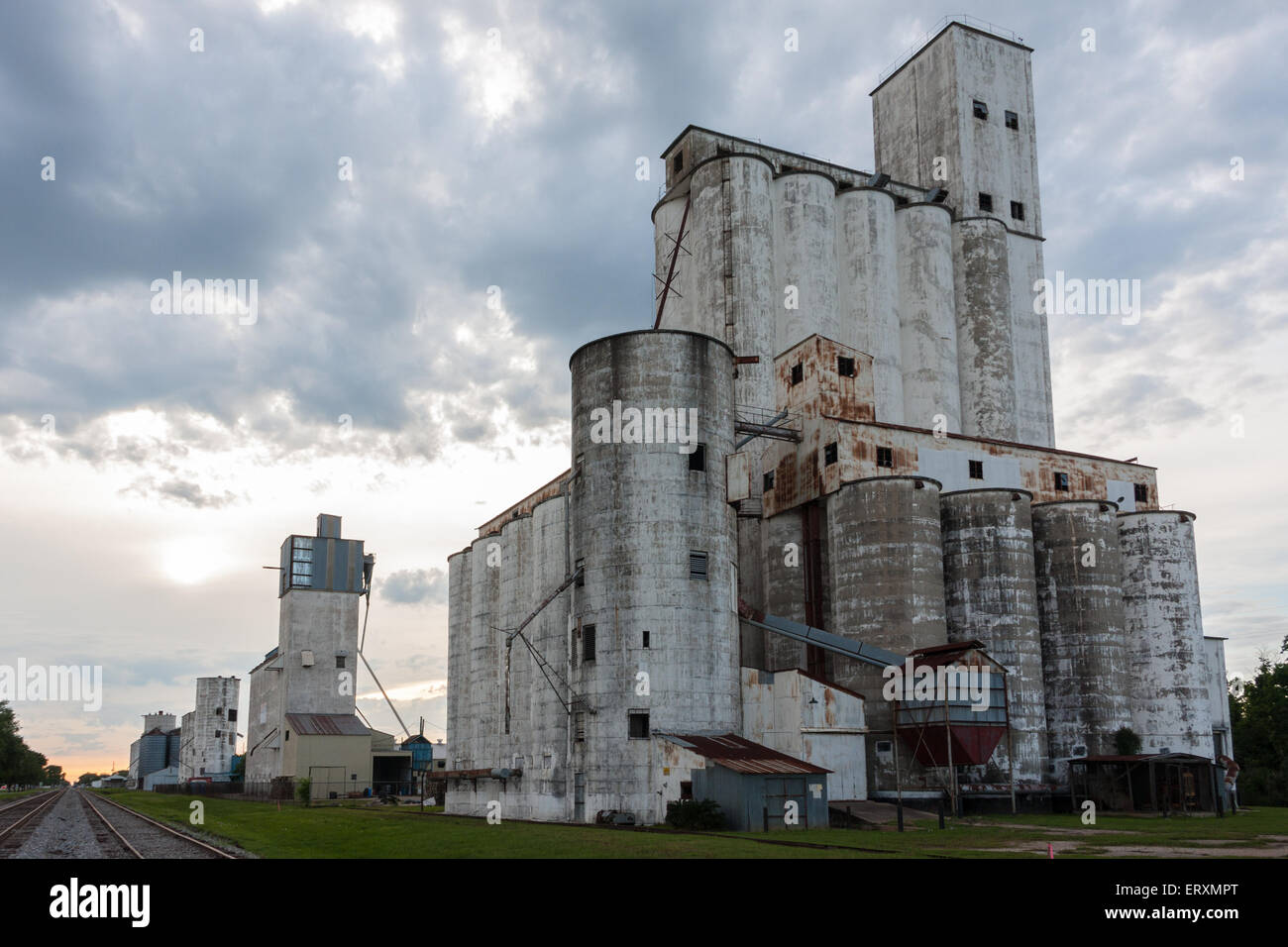 Historic rice dryers of Katy, Texas Stock Photo - Alamy