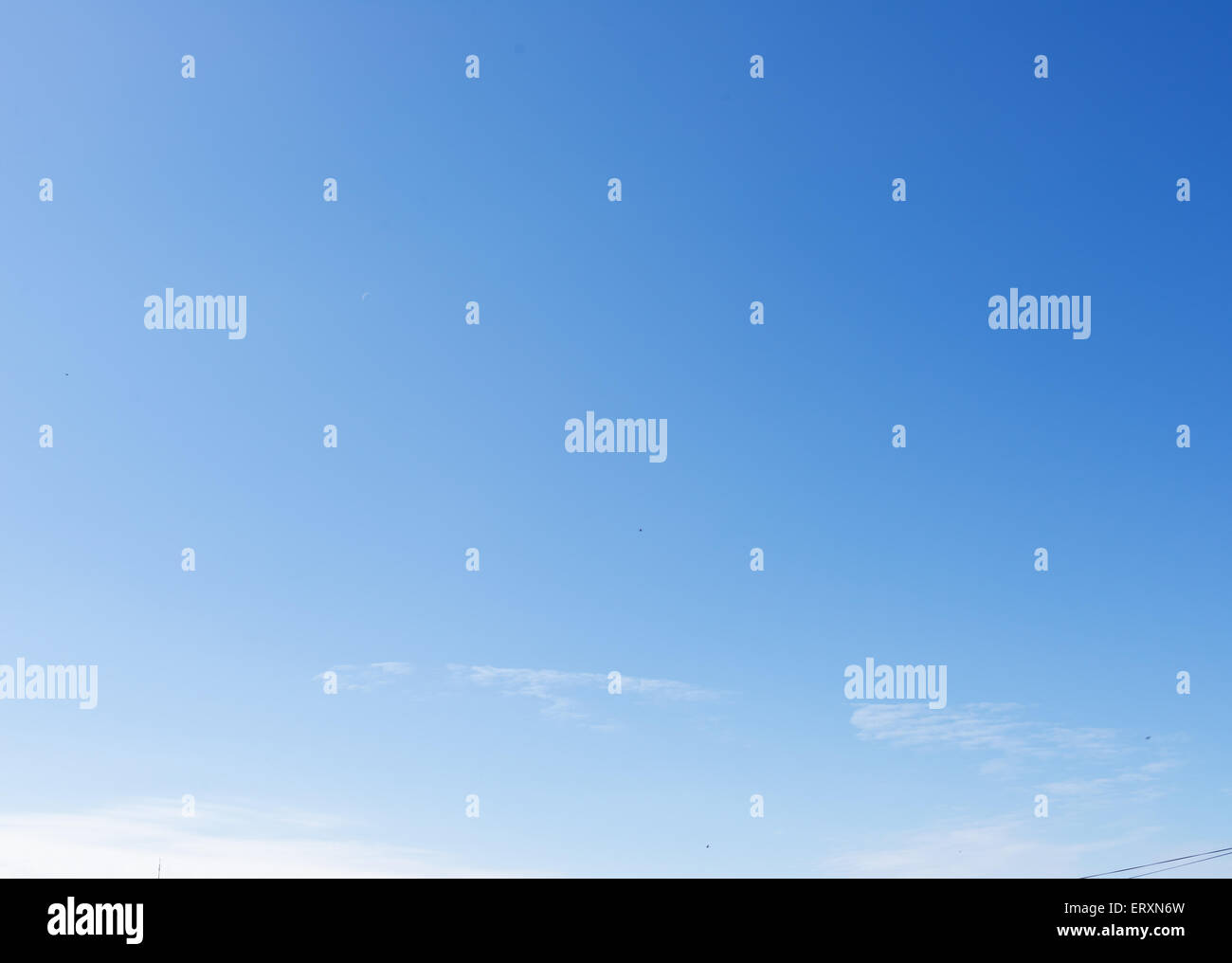 real blue sky with clouds Stock Photo - Alamy