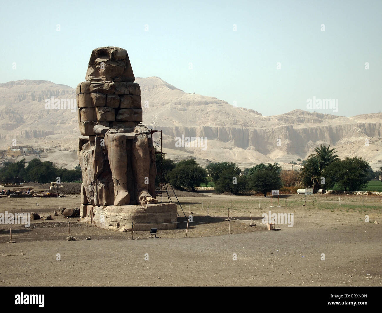 Colossi of Memnon, Egypt Stock Photo - Alamy