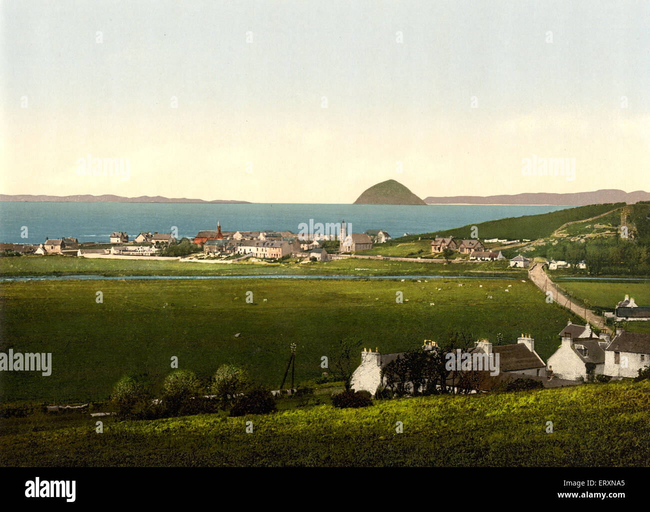 General view, Ballantrae, Scotland Stock Photo - Alamy