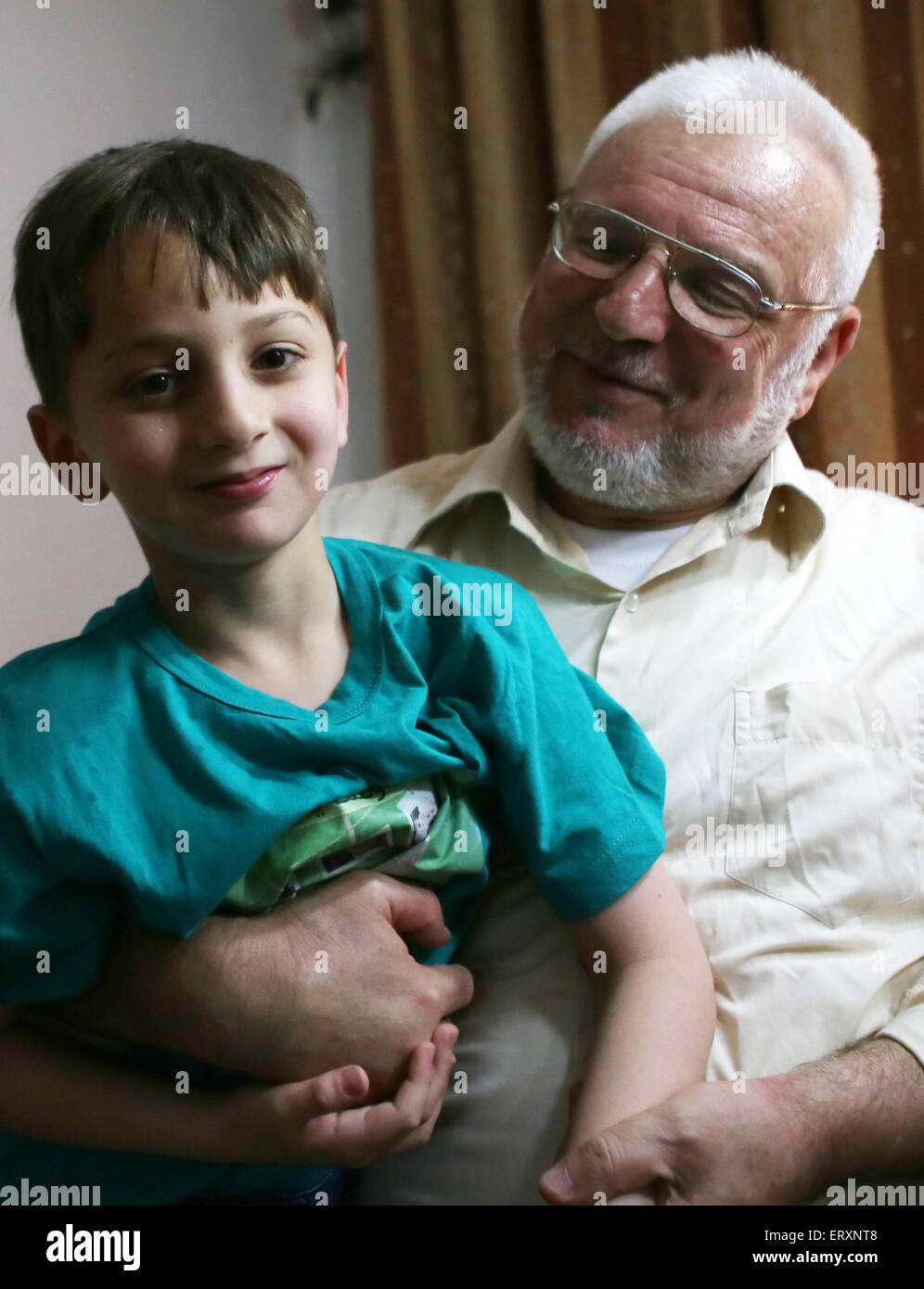 Ramallah, West Bank, Palestinian Territory. 9th June, 2015. Aziz Dweik ...