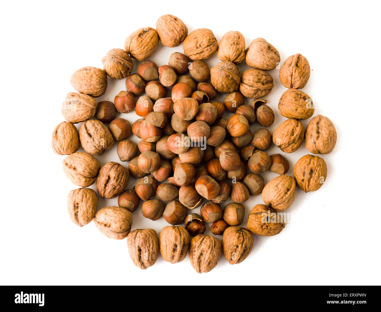 Mixed hazelnuts hi-res stock photography and images - Alamy