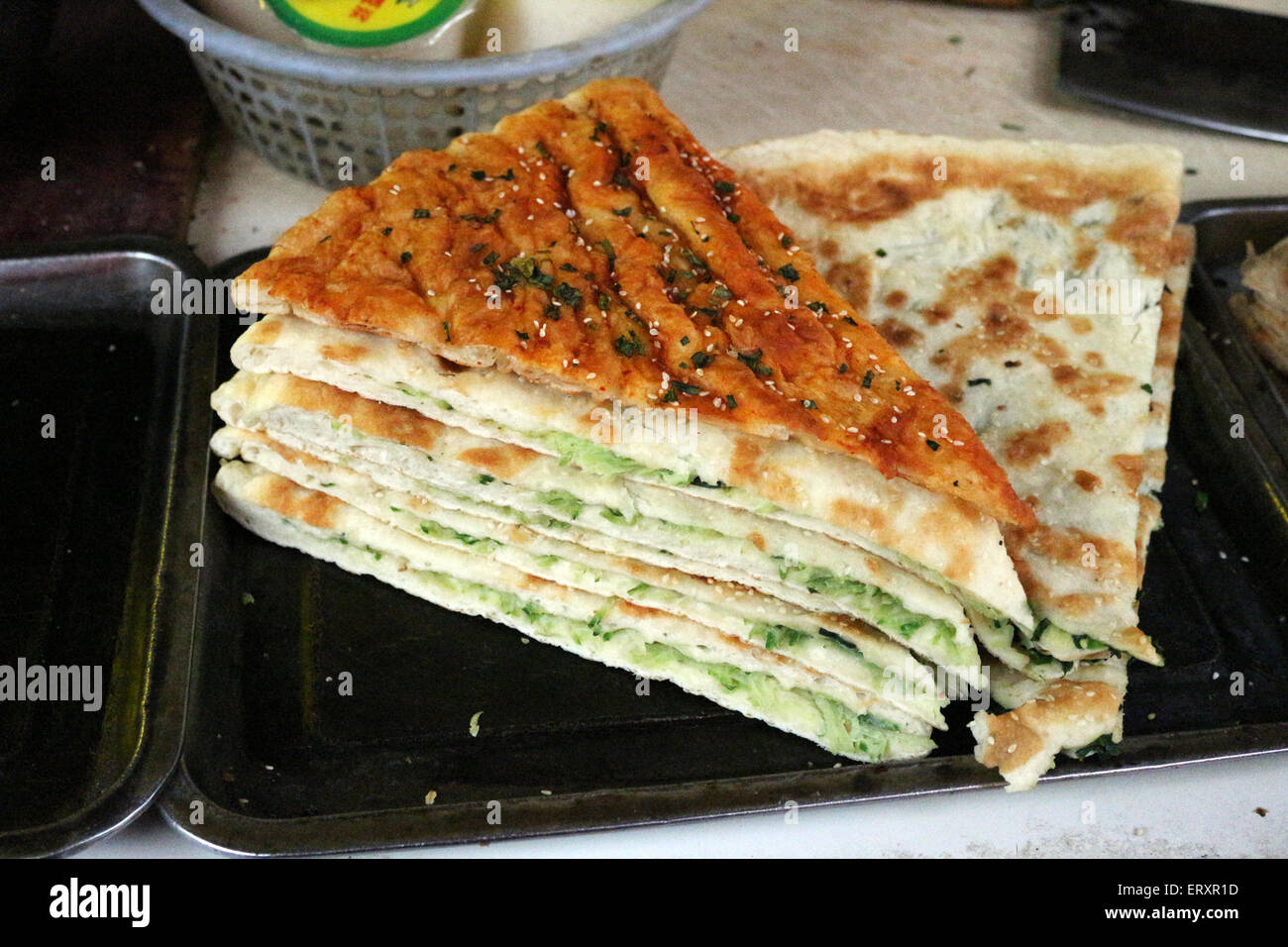 layered flat bread Stock Photo - Alamy