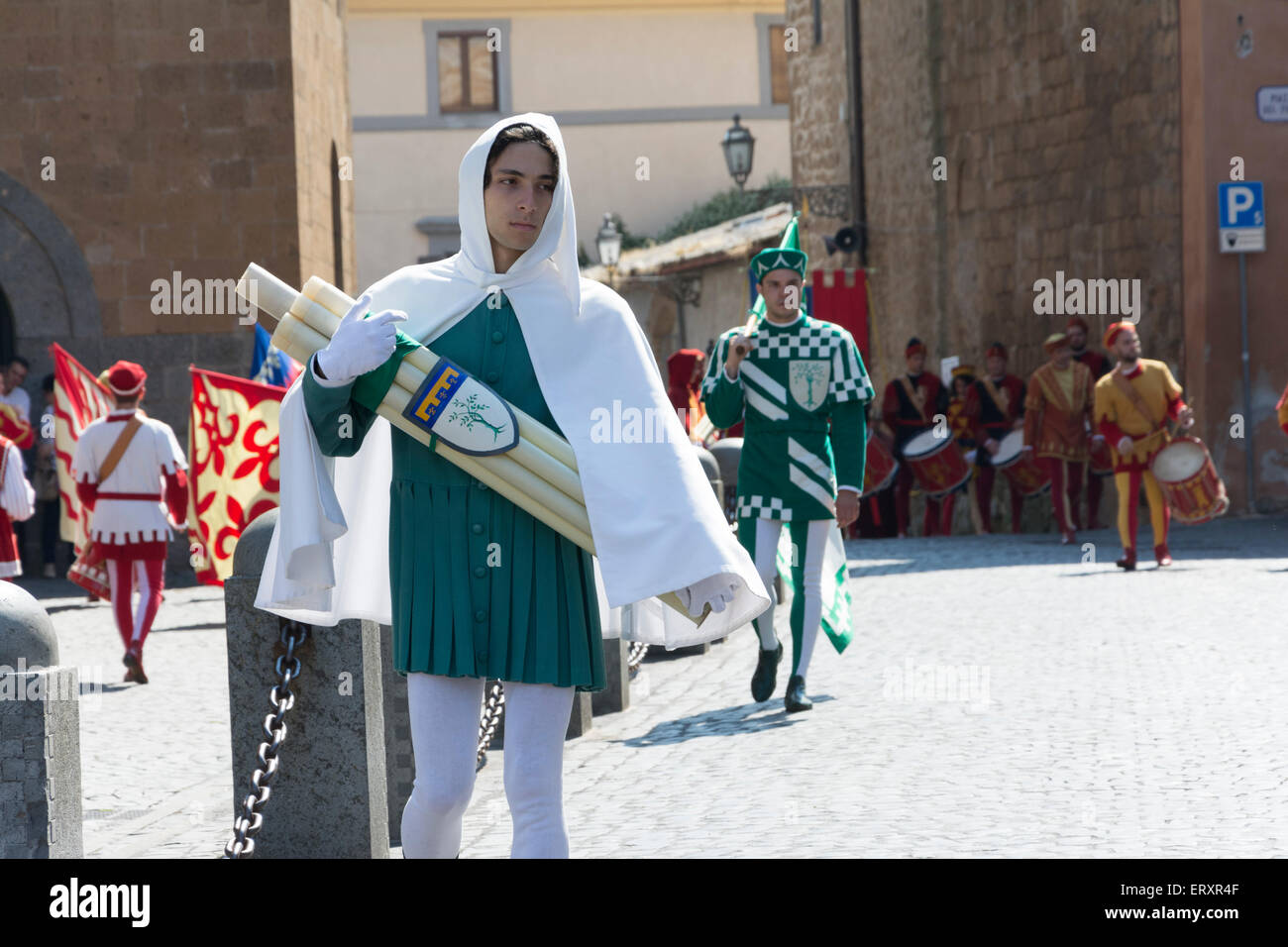 Corpus Domini procession in Orvieto in Umbria, Italy Stock Photo - Alamy