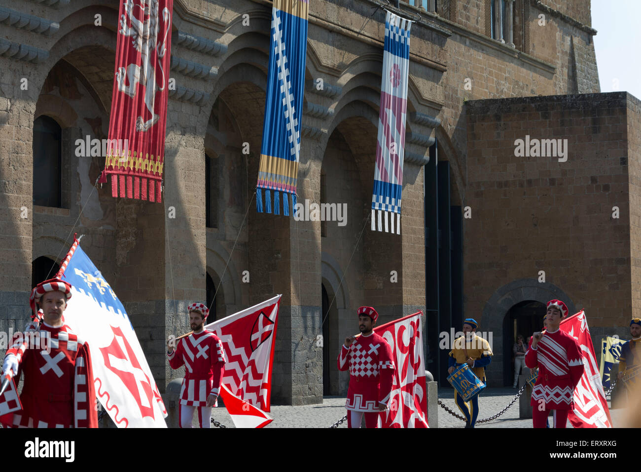 Corpus Domini procession in Orvieto in Umbria, Italy Stock Photo - Alamy