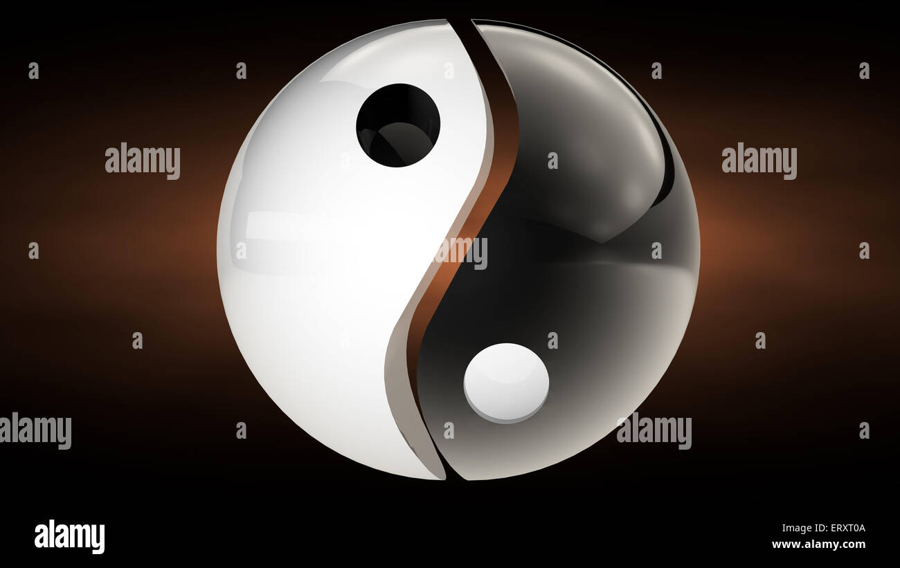 Yin yang sun moon hi-res stock photography and images - Alamy
