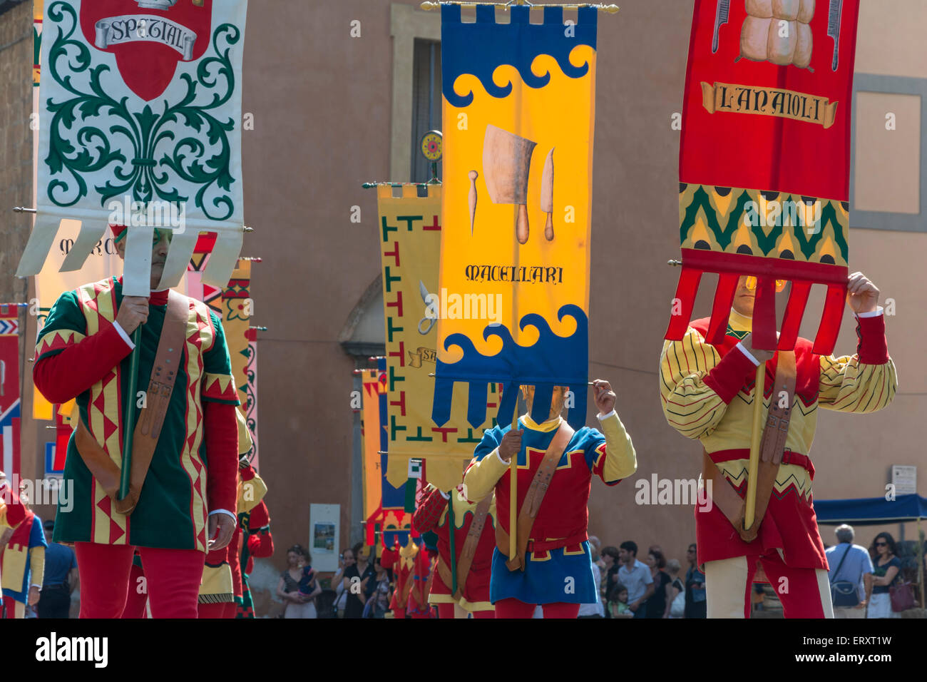 Corpus Domini procession in Orvieto in Umbria, Italy Stock Photo - Alamy
