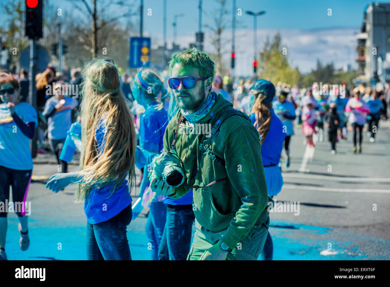 The Color Run, Reykjavik, Iceland. "Happiest 5k run on the Planet ...