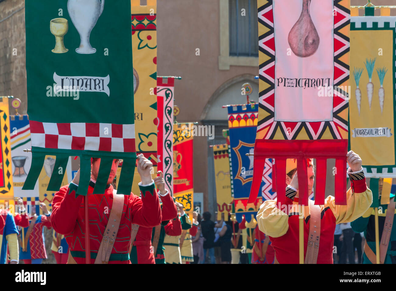 Corpus Domini procession in Orvieto in Umbria, Italy Stock Photo - Alamy
