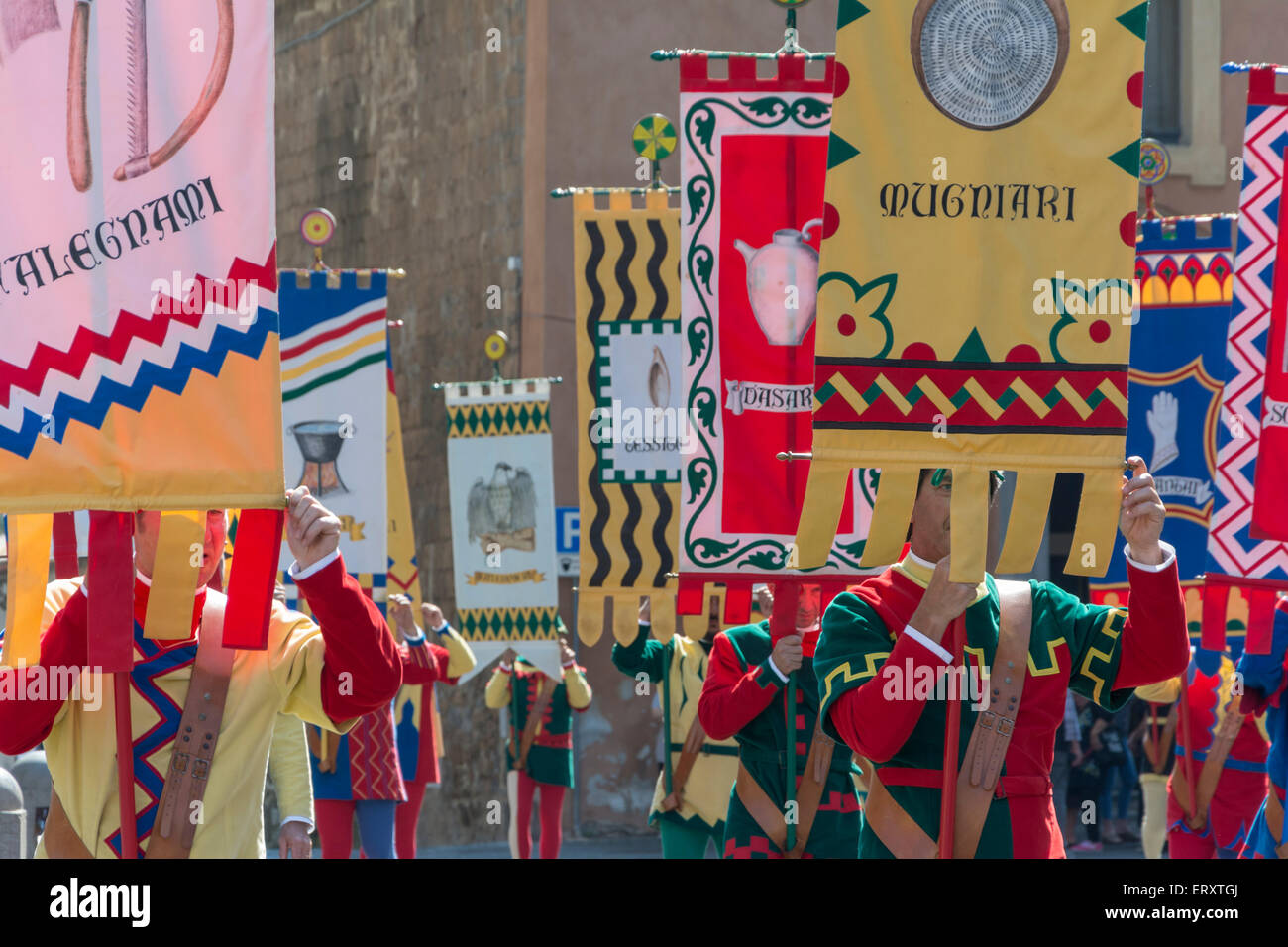 Corpus Domini procession in Orvieto in Umbria, Italy Stock Photo - Alamy