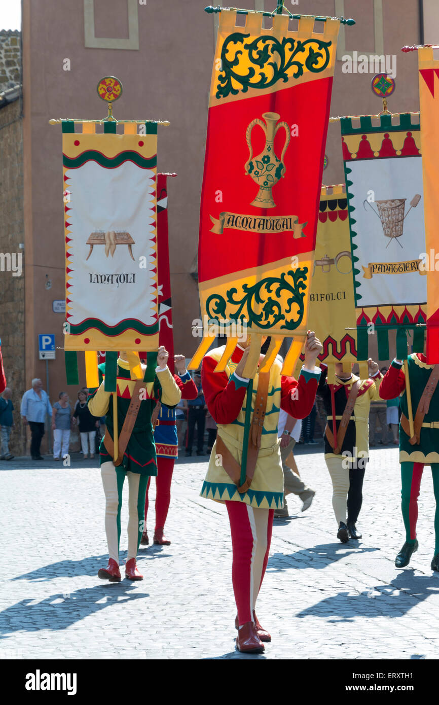 Corpus Domini procession in Orvieto in Umbria, Italy Stock Photo - Alamy
