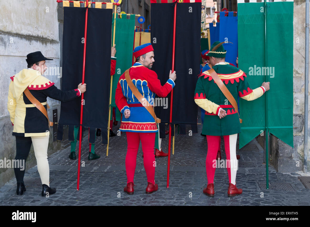 Corpus Domini procession in Orvieto in Umbria, Italy Stock Photo - Alamy