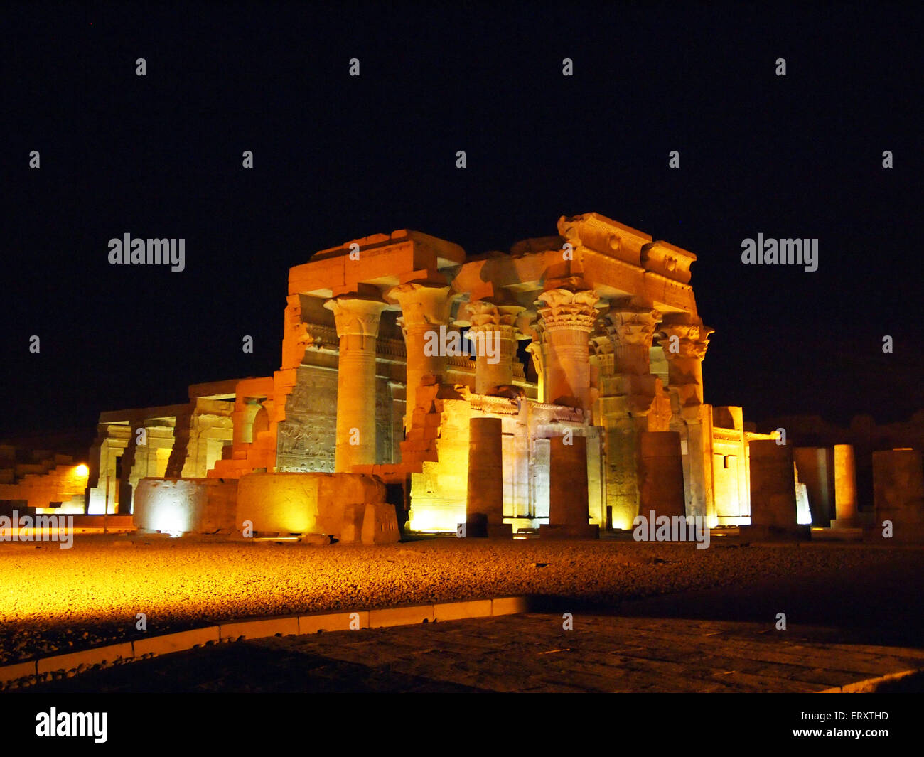 Temple of Kom Ombo, Egypt Stock Photo - Alamy