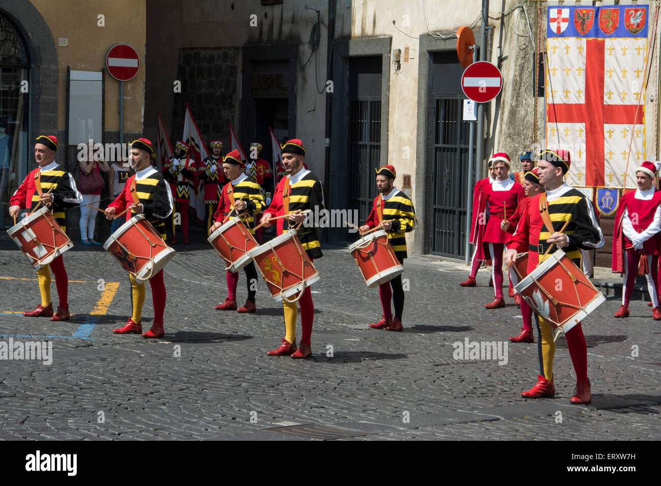 Corpus Domini procession in Orvieto in Umbria, Italy Stock Photo - Alamy