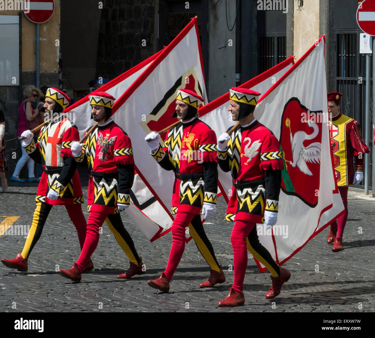 Corpus Domini procession in Orvieto in Umbria, Italy Stock Photo - Alamy