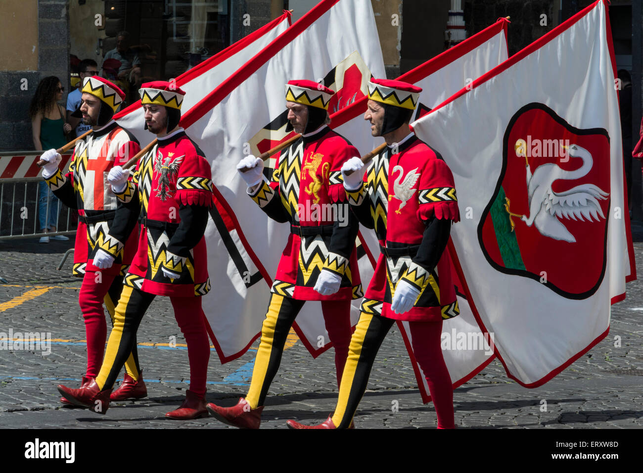 Corpus Domini procession in Orvieto in Umbria, Italy Stock Photo - Alamy