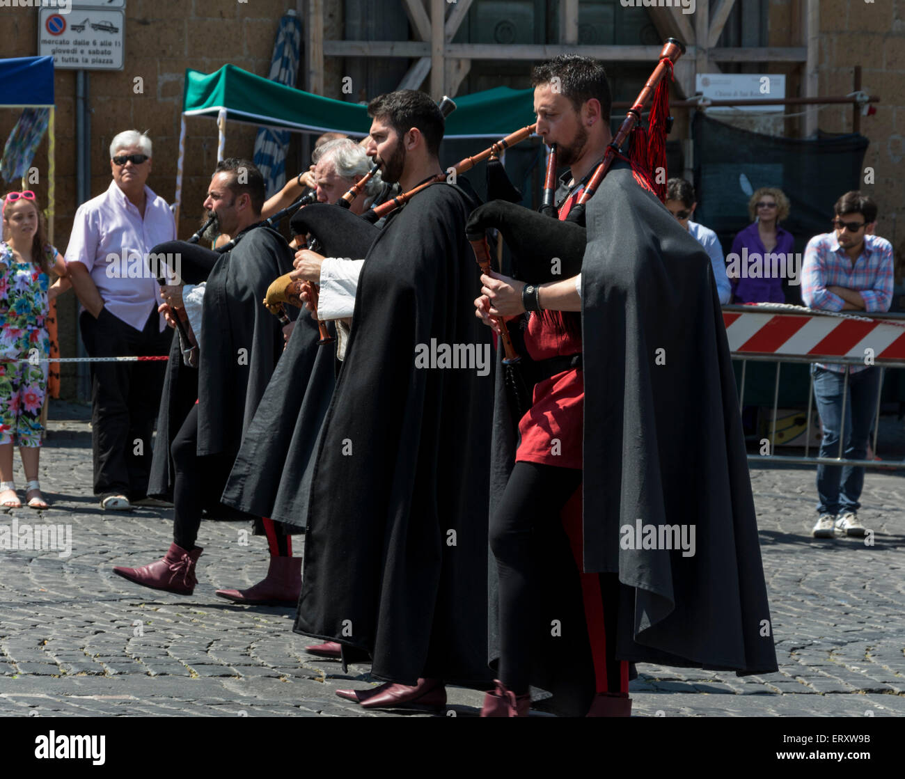 Corpus Domini procession in Orvieto in Umbria, Italy Stock Photo - Alamy