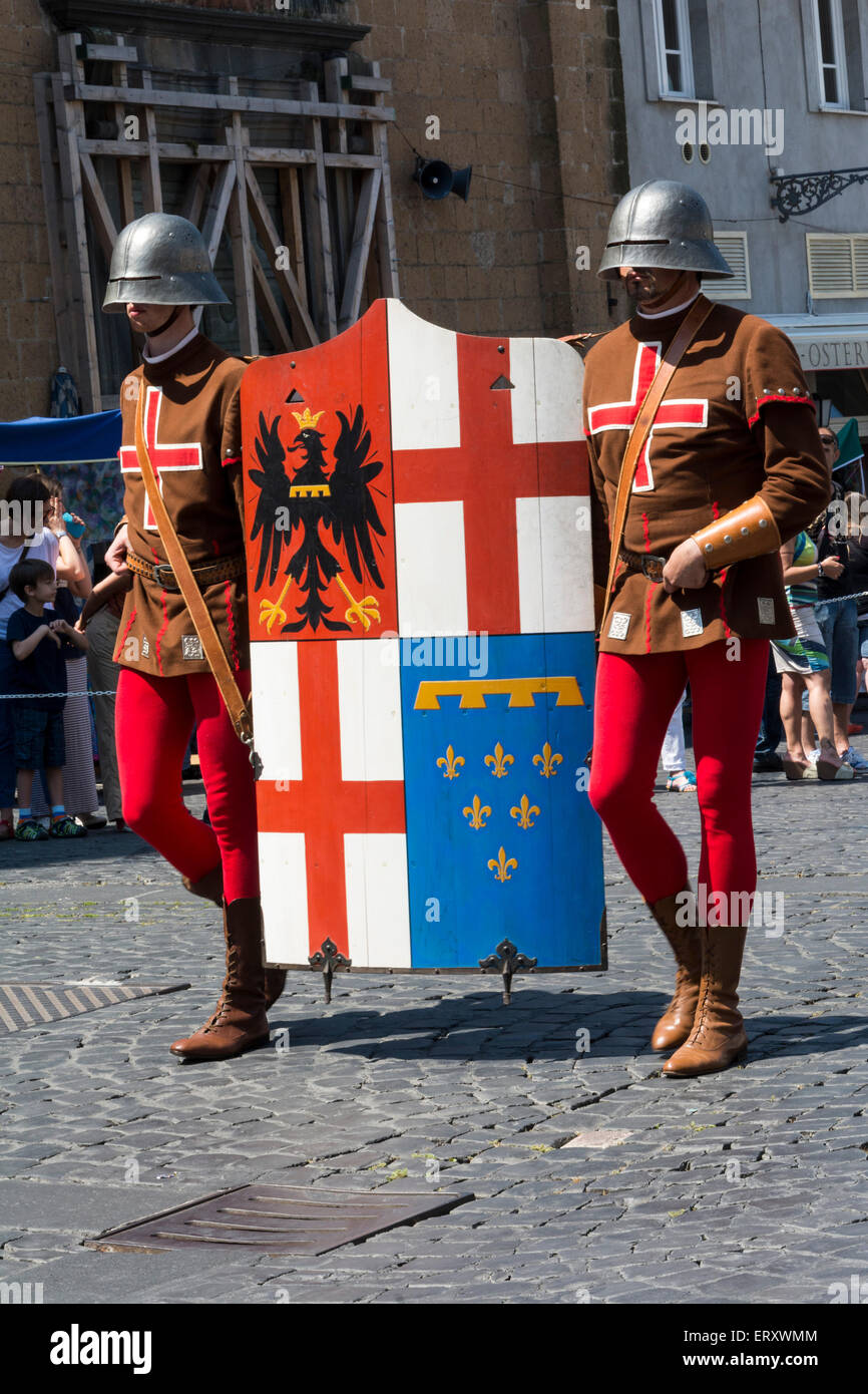 Corpus Domini procession in Orvieto in Umbria, Italy Stock Photo - Alamy