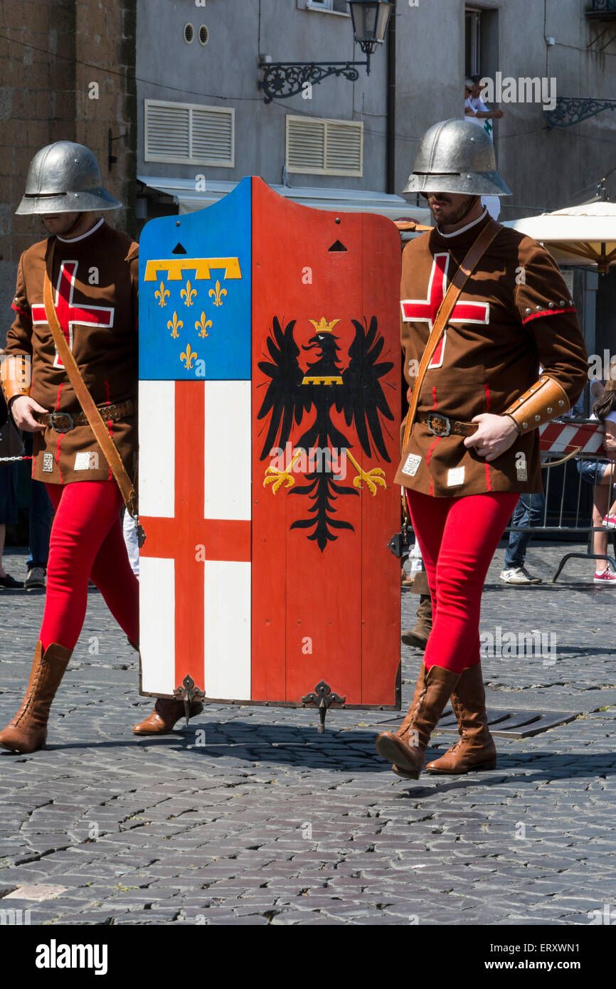 Corpus Domini procession in Orvieto in Umbria, Italy Stock Photo - Alamy