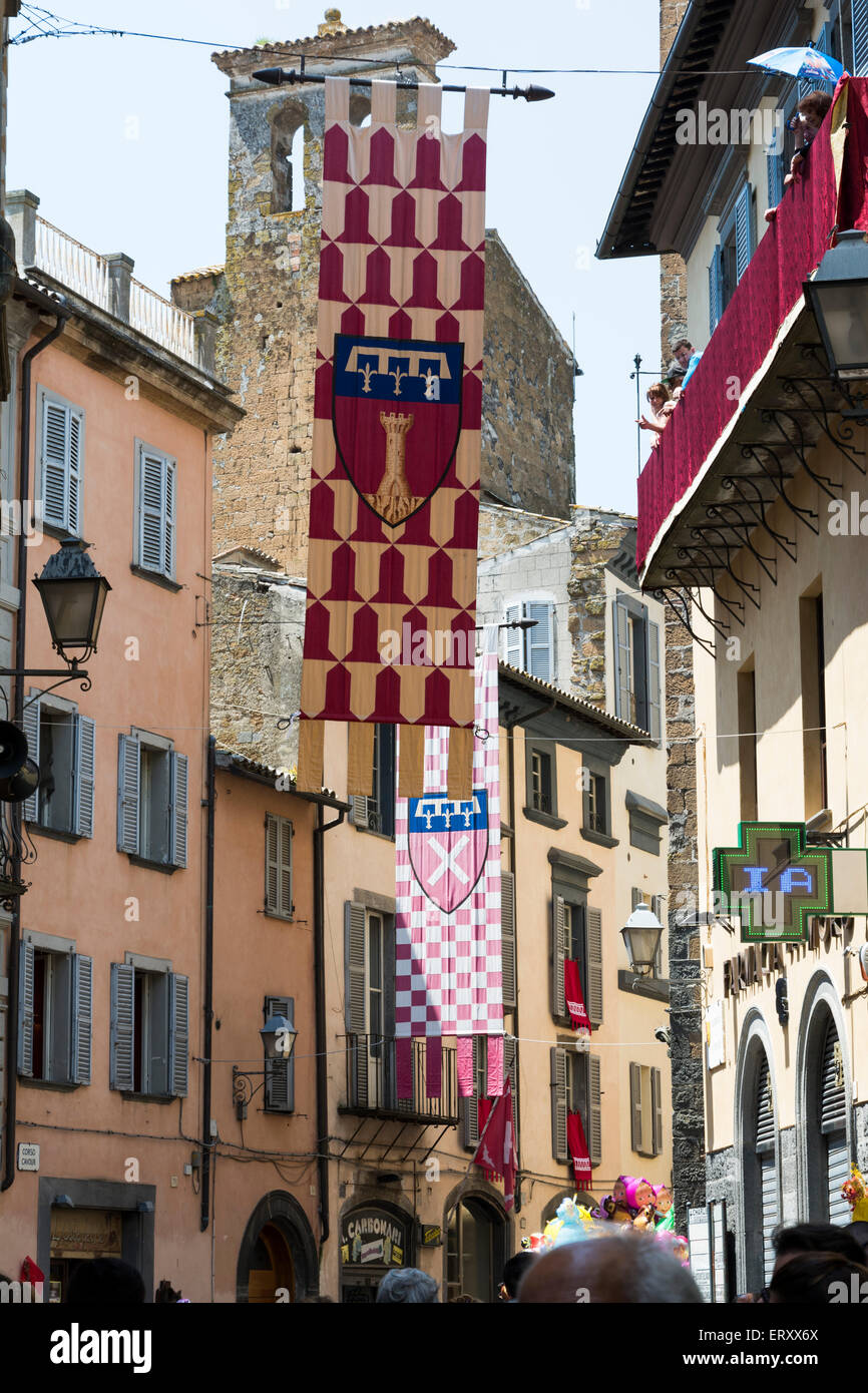 Corpus Domini procession in Orvieto in Umbria, Italy Stock Photo - Alamy