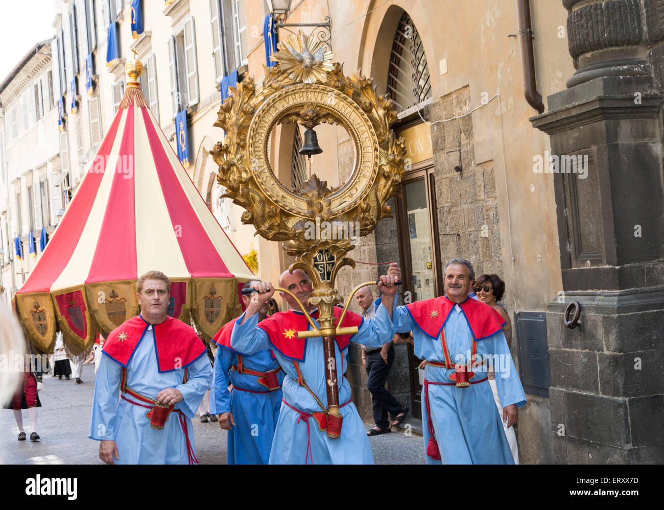 Corpus Domini procession in Orvieto in Umbria, Italy Stock Photo - Alamy