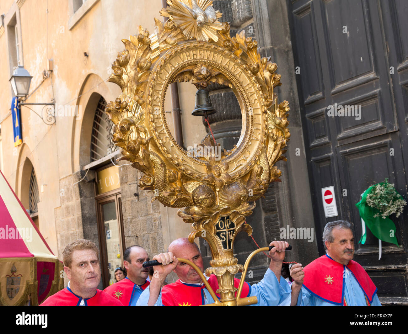 Corpus Domini procession in Orvieto in Umbria, Italy Stock Photo - Alamy