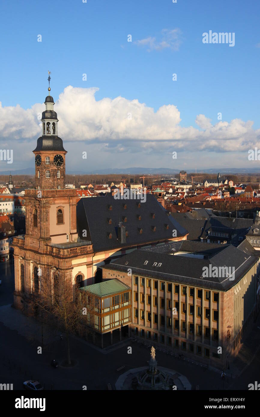Holy trinity church in Worms, Germany Stock Photo - Alamy