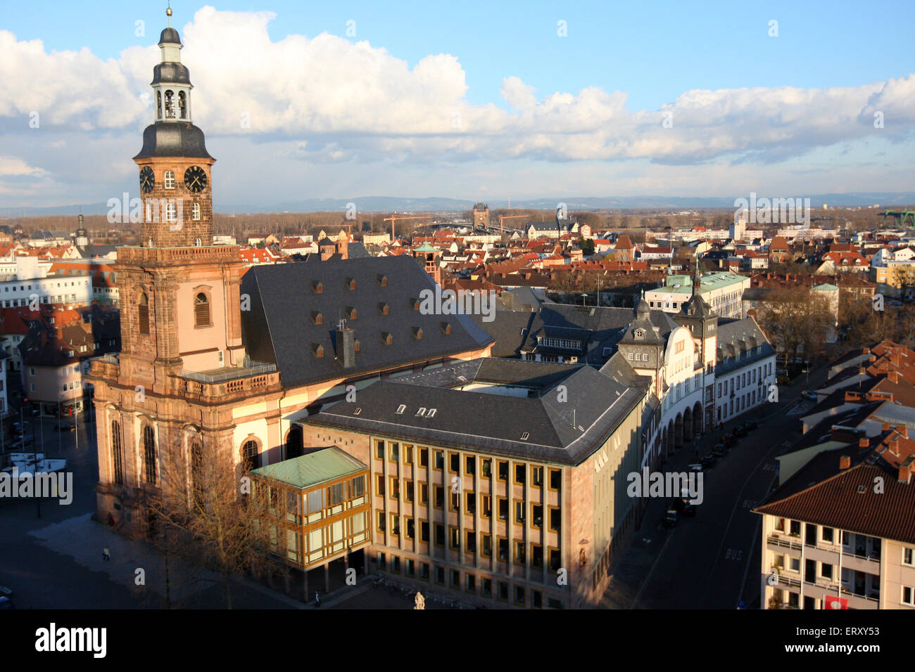 Holy trinity church in Worms, Germany Stock Photo - Alamy