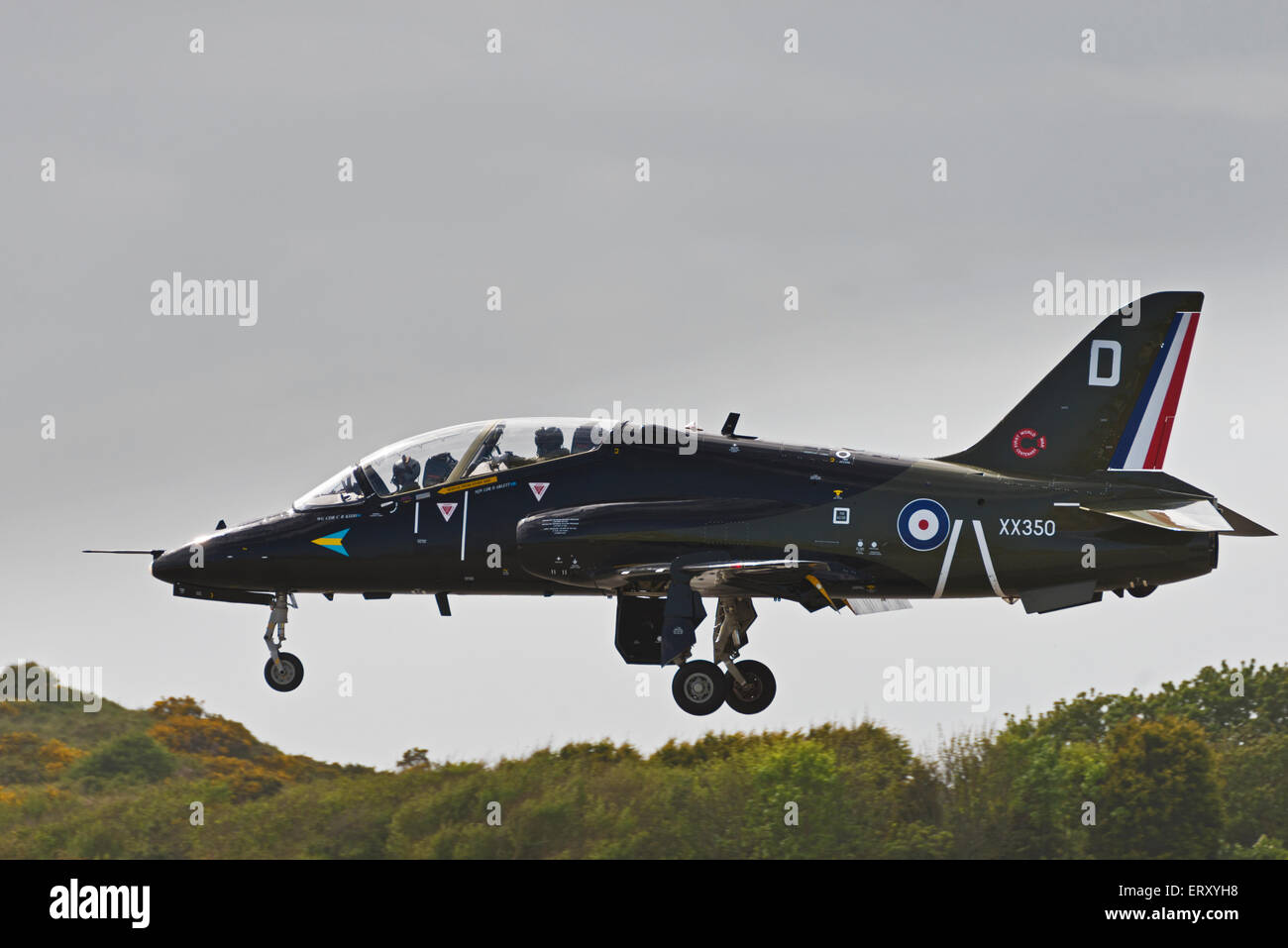 XX350 Hawk T1 Fast jet Raf Valley Anglesey North Wales UK First World ...