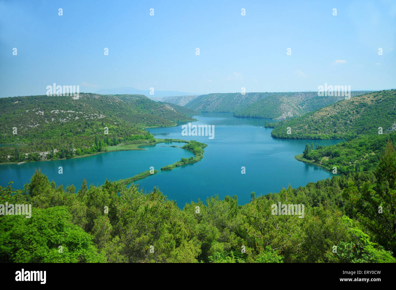 Skradin is the gateway entrance to the Krka National Park near Zadar ...