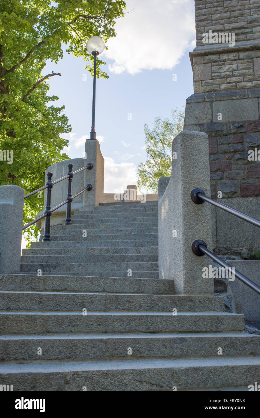 Steps and Walkway Leading up to a Church Stock Photo - Alamy
