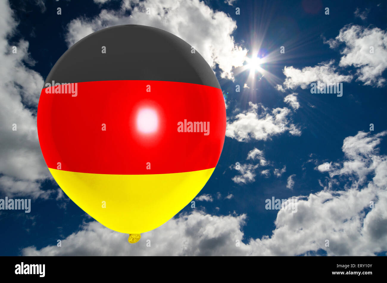 Balloon Of German Flag High Resolution Stock Photography and Images - Alamy