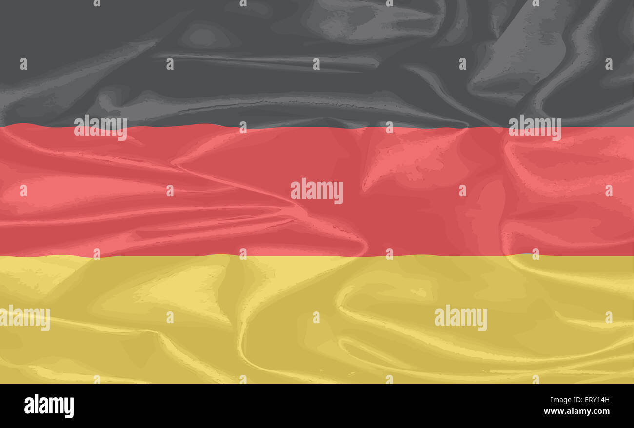 The flag of Germany in red black and gold Stock Photo - Alamy