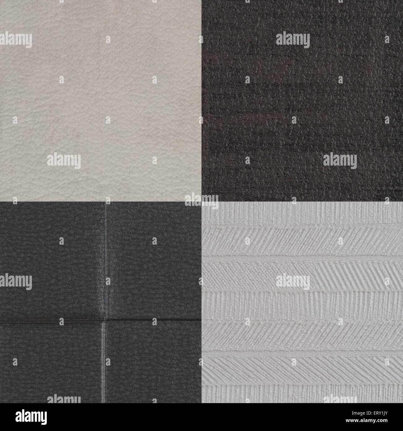 Set of grey vinyl samples, texture background Stock Photo - Alamy