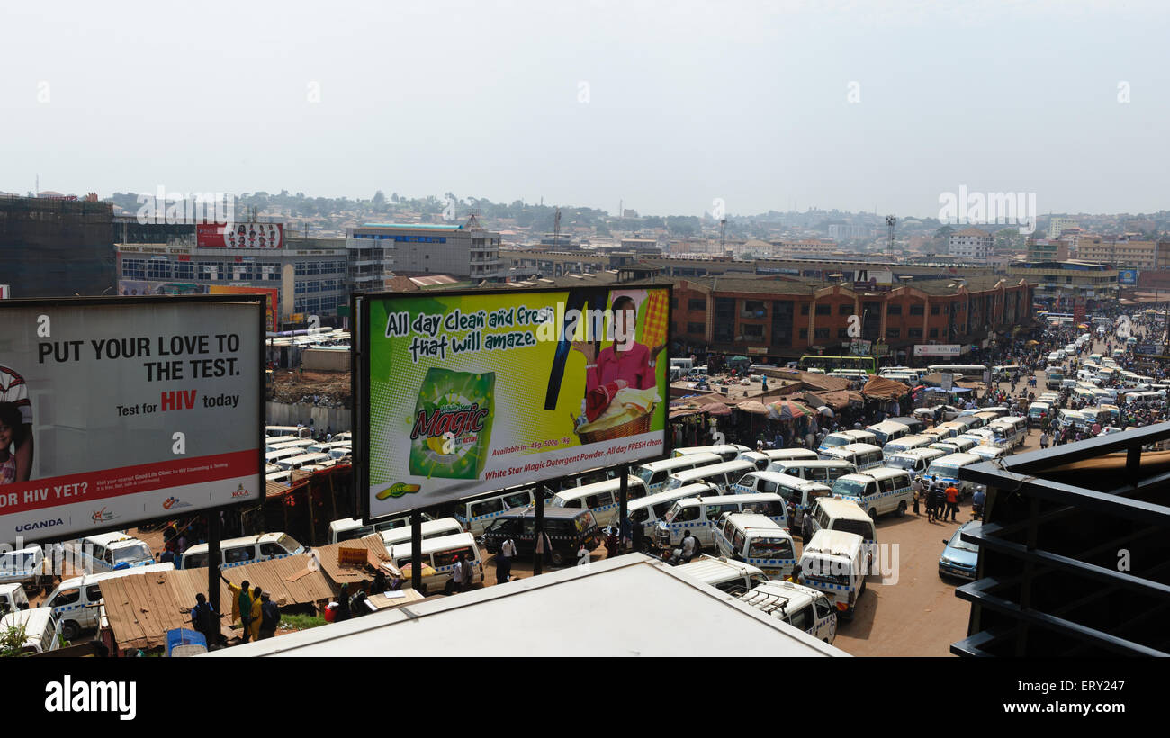 Uganda, Kampala, Central busstation Stock Photo - Alamy
