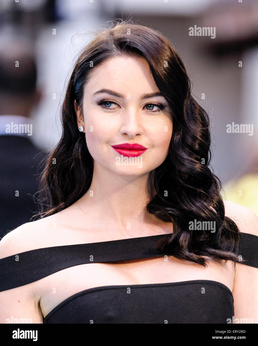 Emma Miller arrives on the blue carpet for the the European premiere of ...