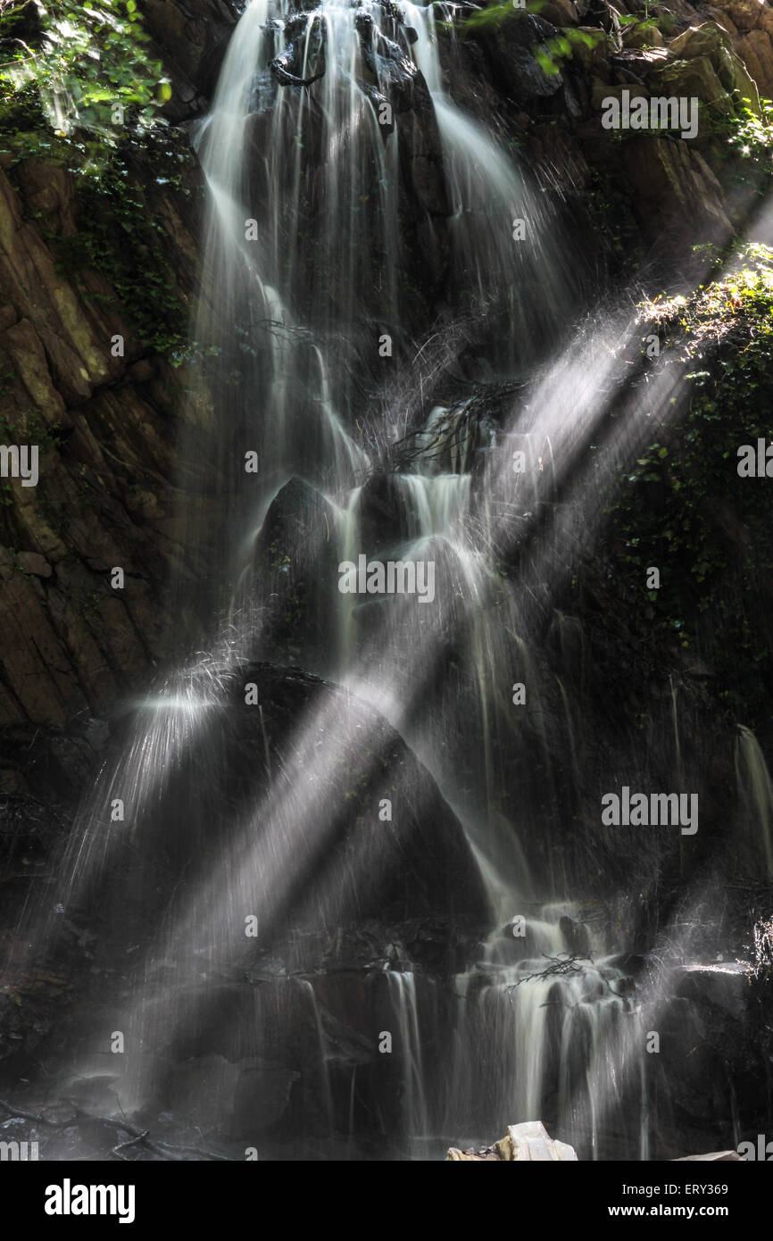 Waterfall sun rays kerry hi-res stock photography and images - Alamy