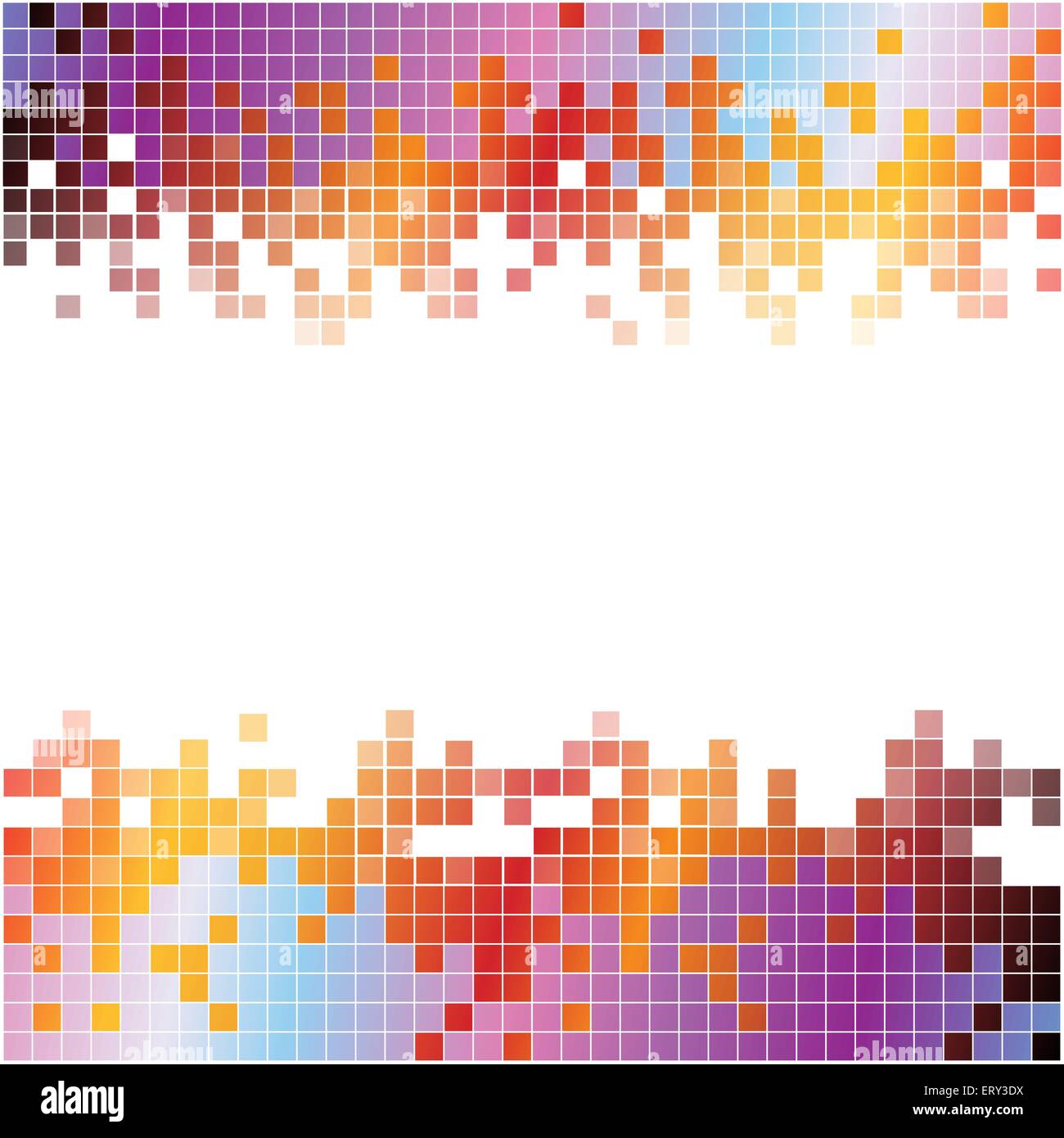 Abstract colorful pixels digital background. RGB EPS 10 vector Stock ...