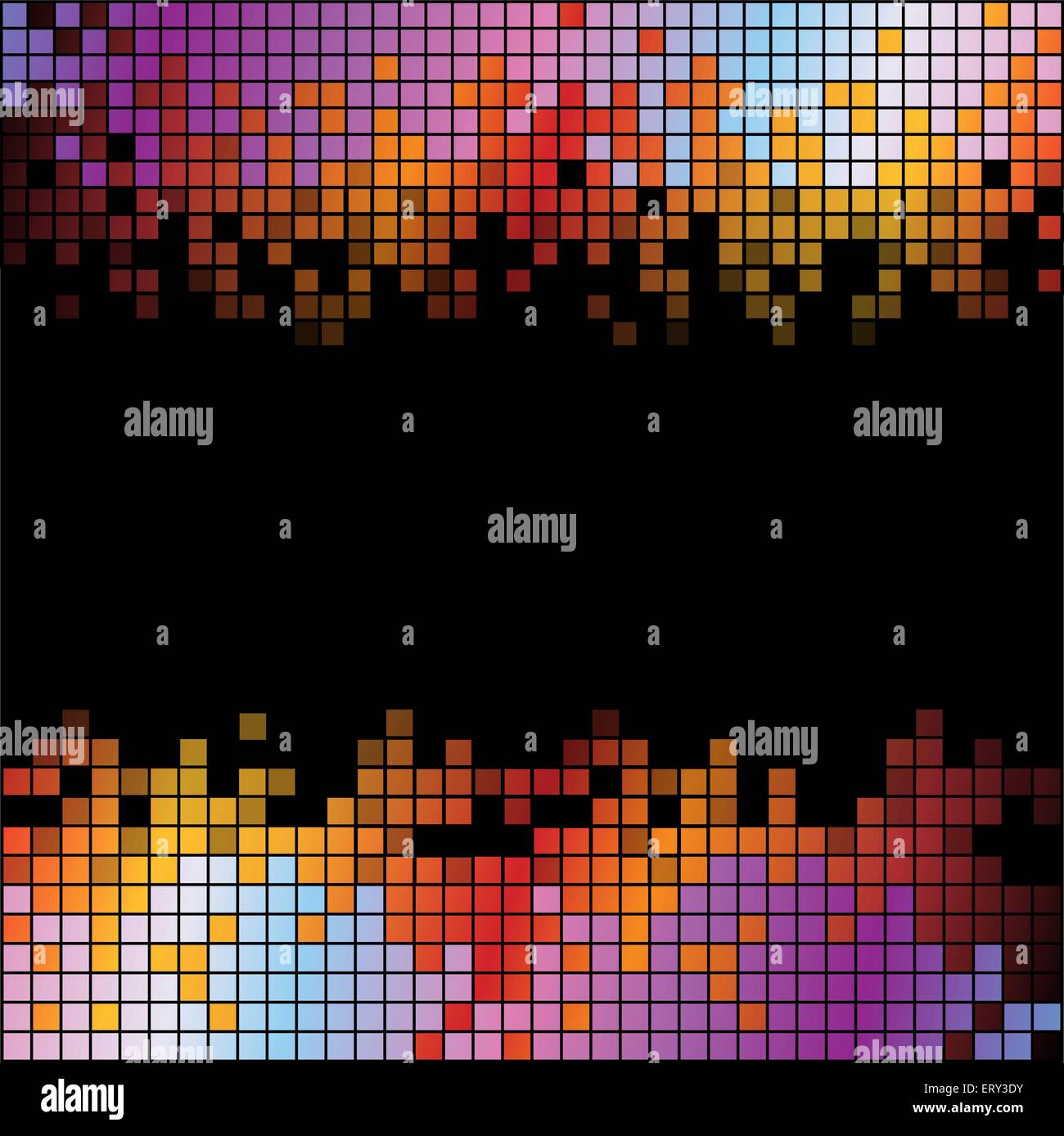 Abstract colorful pixels digital background. RGB EPS 10 vector Stock ...