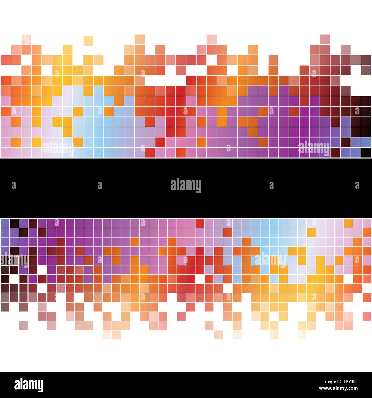 Abstract colorful pixels digital background. RGB EPS 10 vector Stock ...