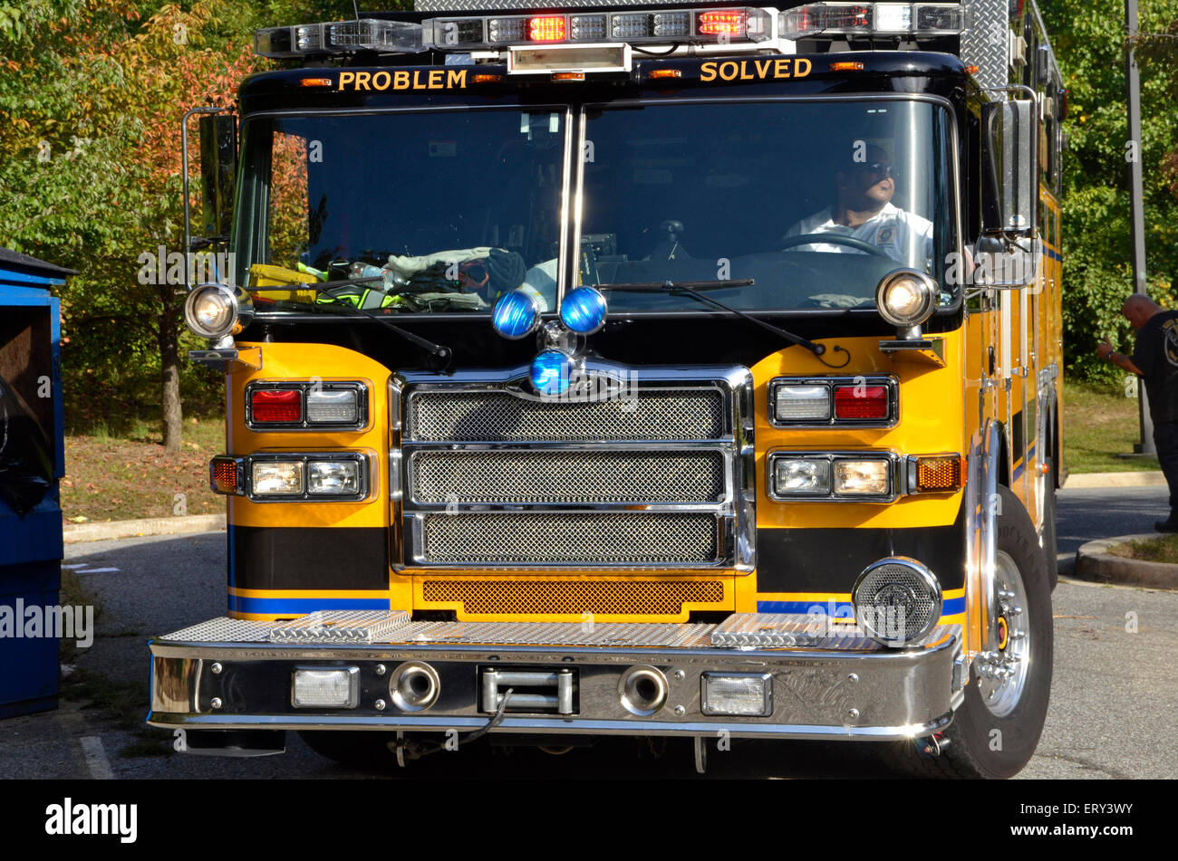 Volunteer Firefighter Truck