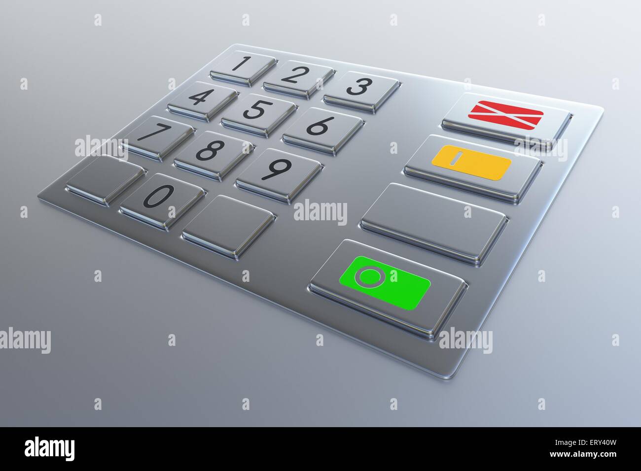 Atm machine keypad Stock Photo - Alamy