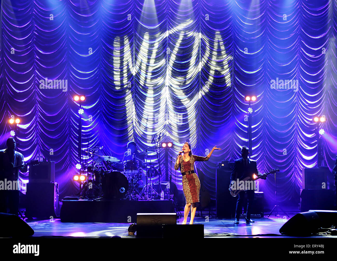 Imelda May performs at Liverpool Philharmonic Hall Featuring: Imelda ...