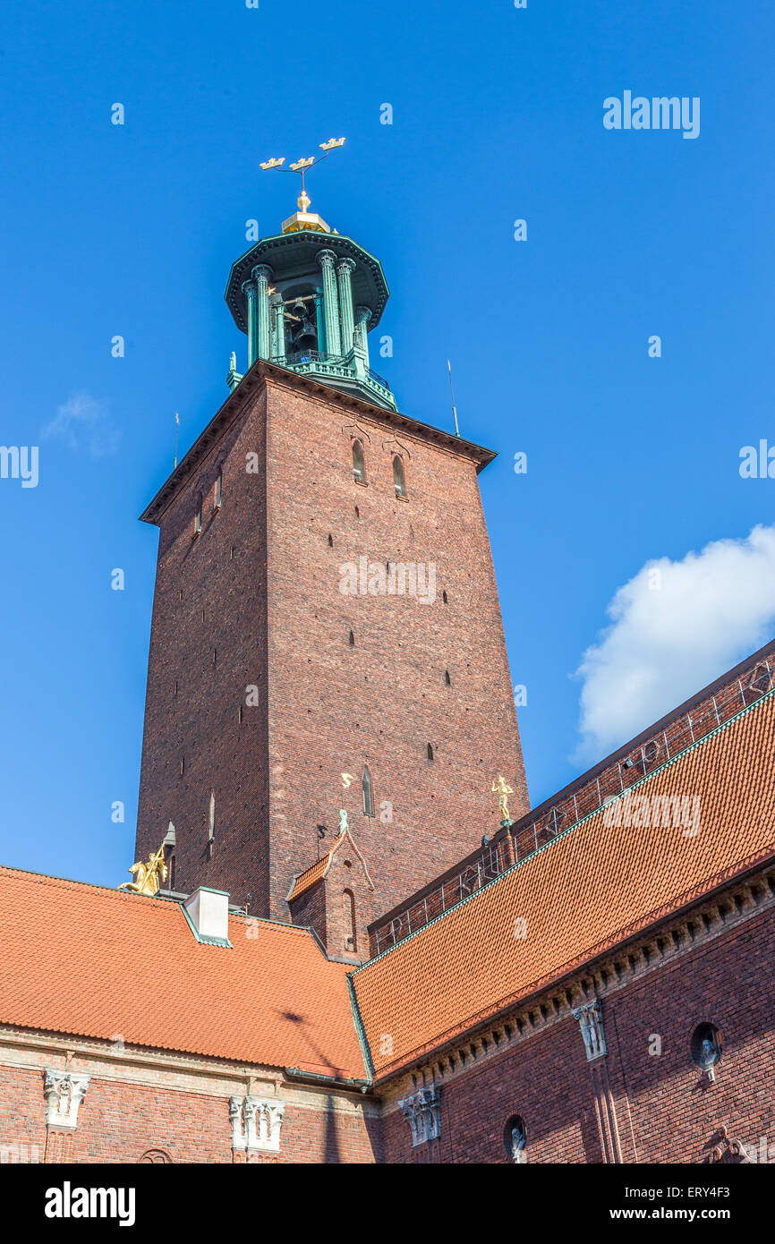 Stadshuset stockholm tower hi-res stock photography and images - Alamy